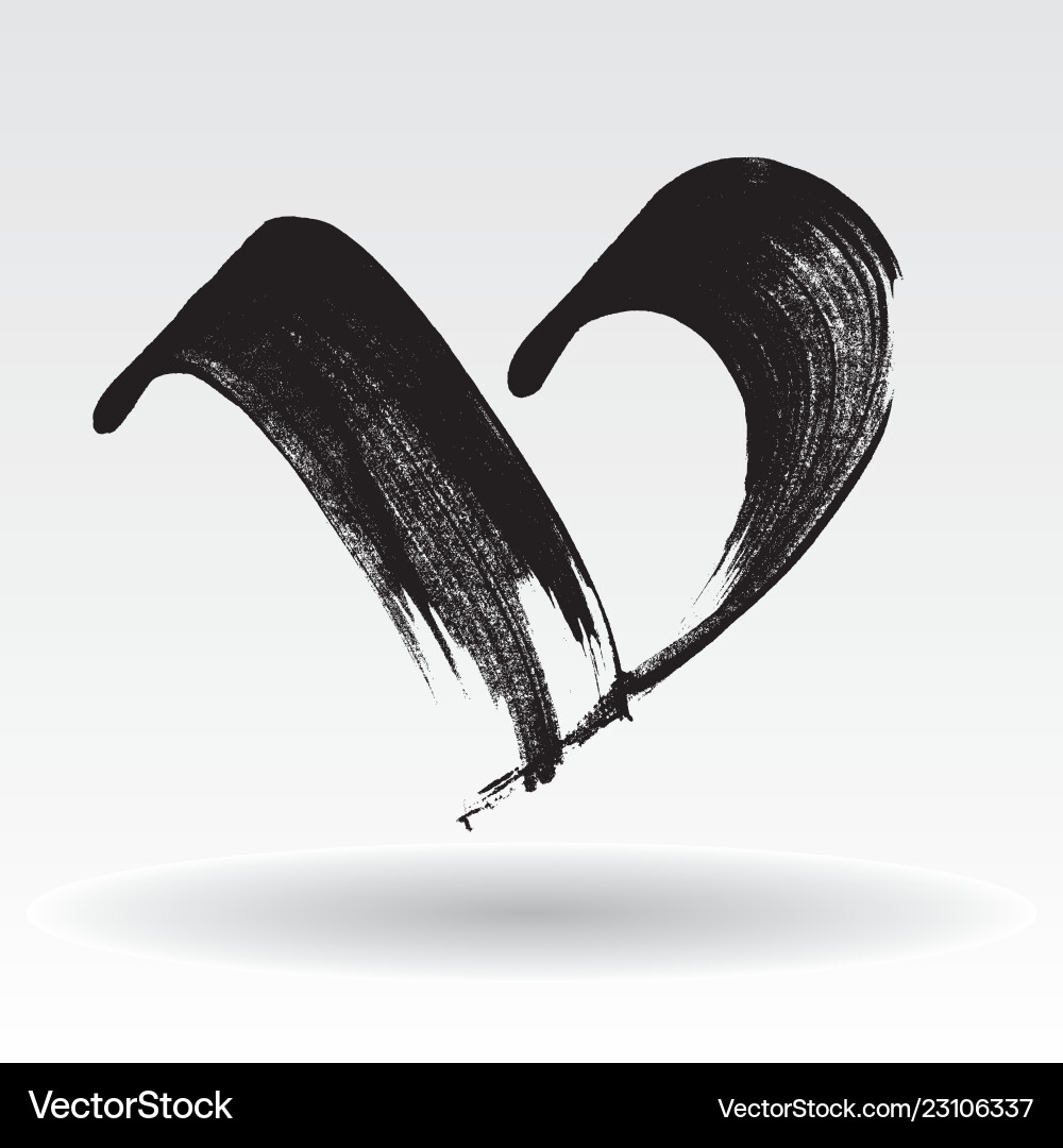 Detailed Calligraphic Lettering Royalty Free Vector Image