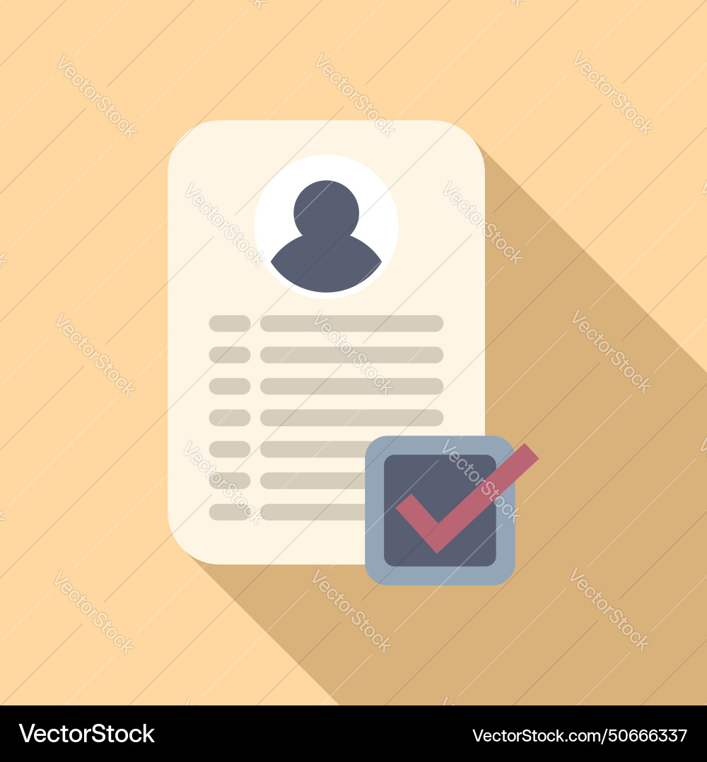 New form paper icon flat device Royalty Free Vector Image