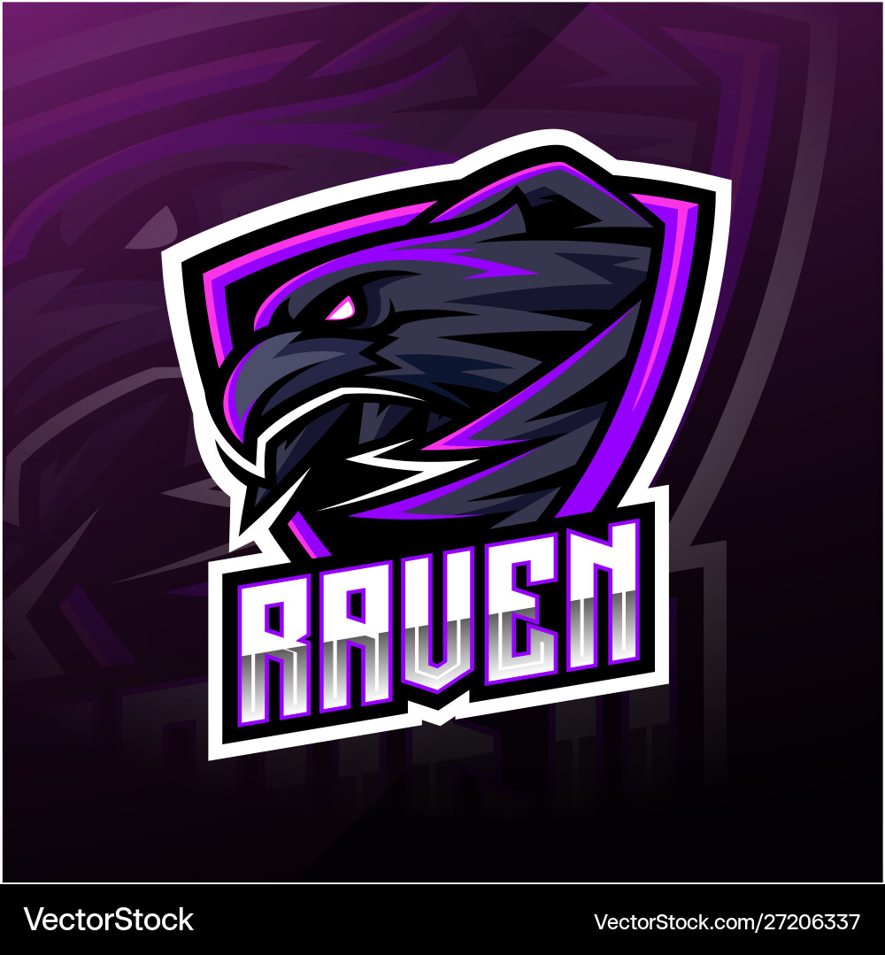 Esports Logo Raven Vector Images (über 350)