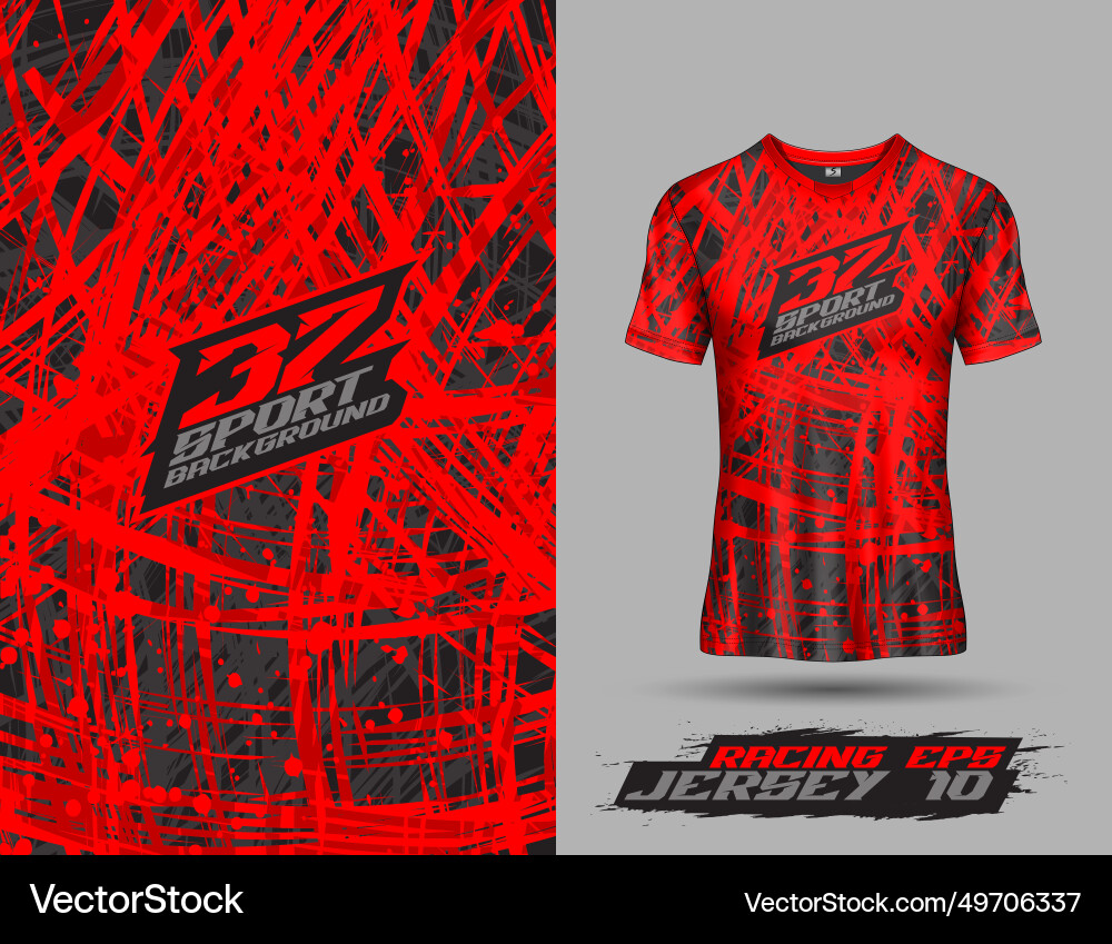 Tshirt sports texture background for soccer Vector Image