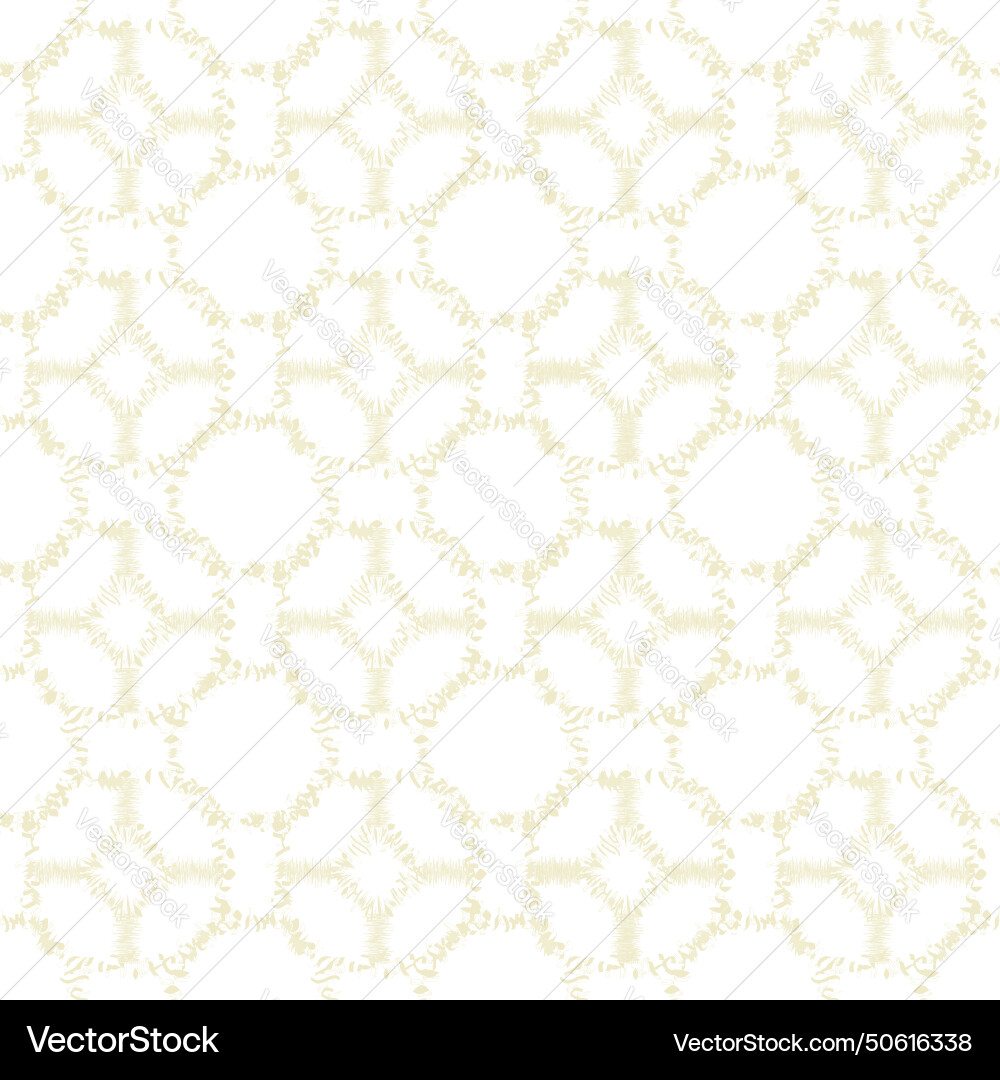 Abstract arabesque seamless pattern artistic line Vector Image