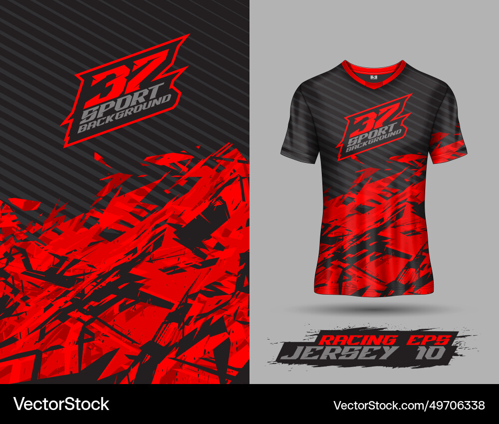 Tshirt sports texture background for soccer Vector Image
