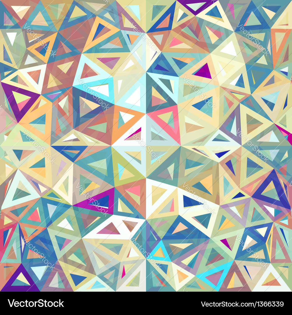 Geometric Triangles Background Royalty Free Vector Image
