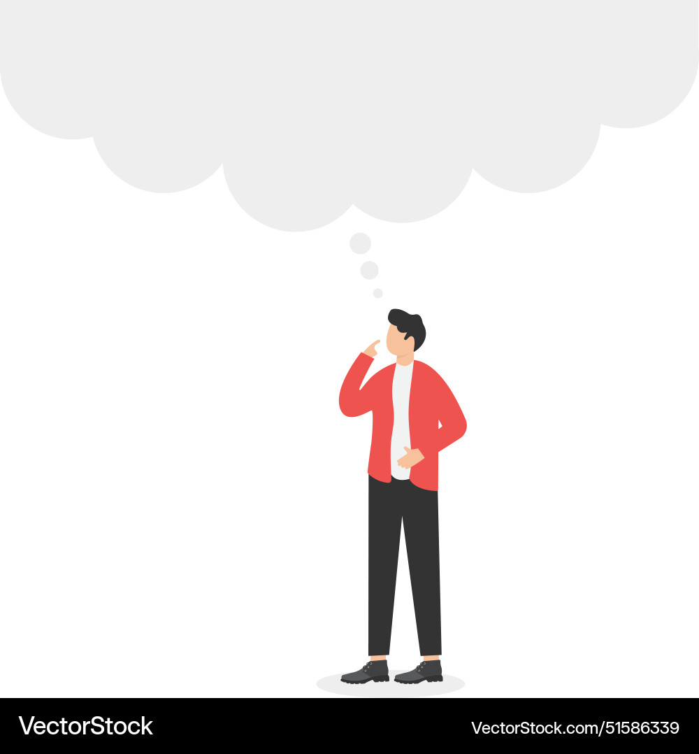 Think big ambition to success dream chang Vector Image