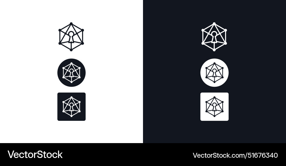 45 key it logo icon Royalty Free Vector Image - VectorStock