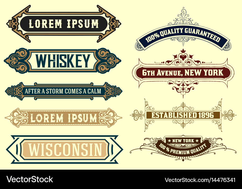 Banner set Royalty Free Vector Image - VectorStock
