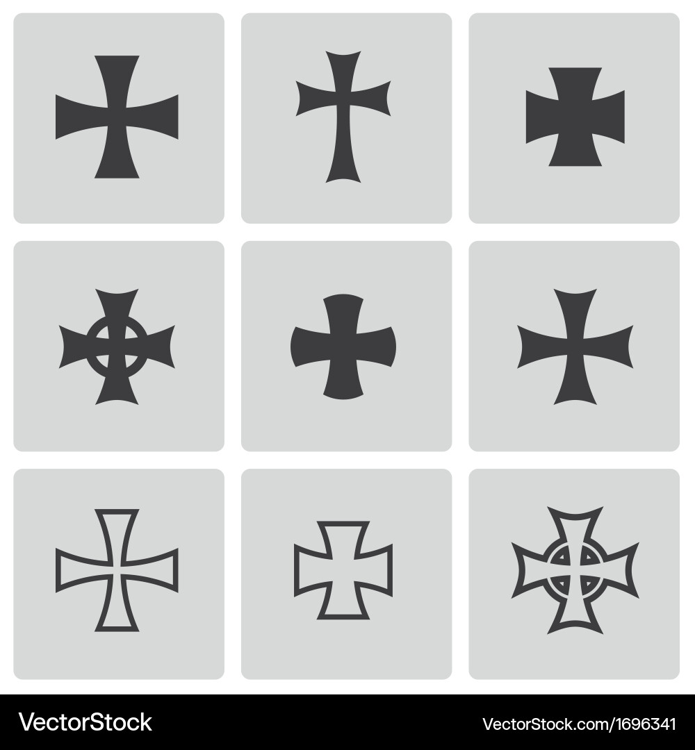 Choppers crosses Royalty Free Vector Image - VectorStock