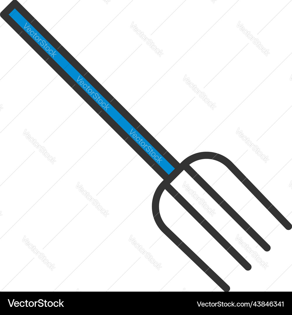 Pitchfork icon Royalty Free Vector Image - VectorStock