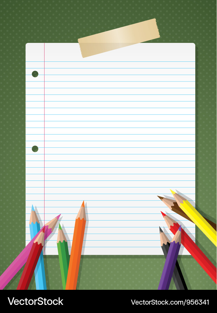 Stationery background Royalty Free Vector Image