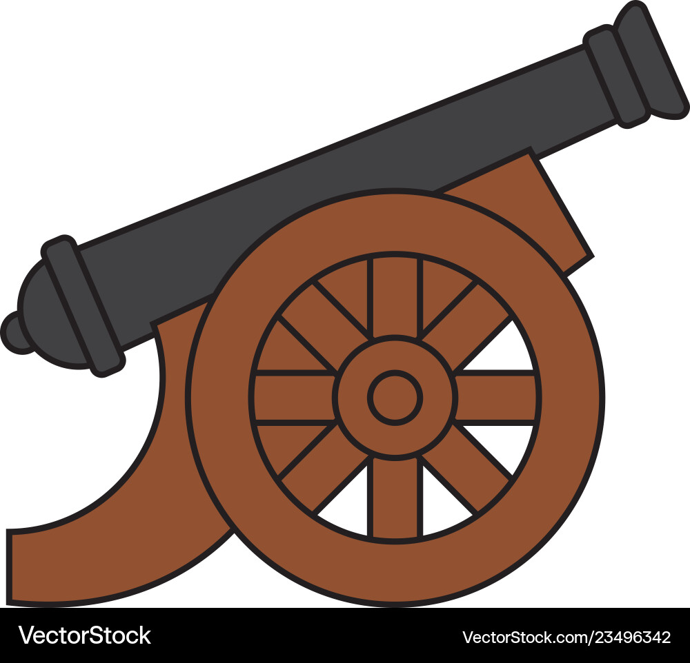 Cannon Royalty Free Vector Image - VectorStock