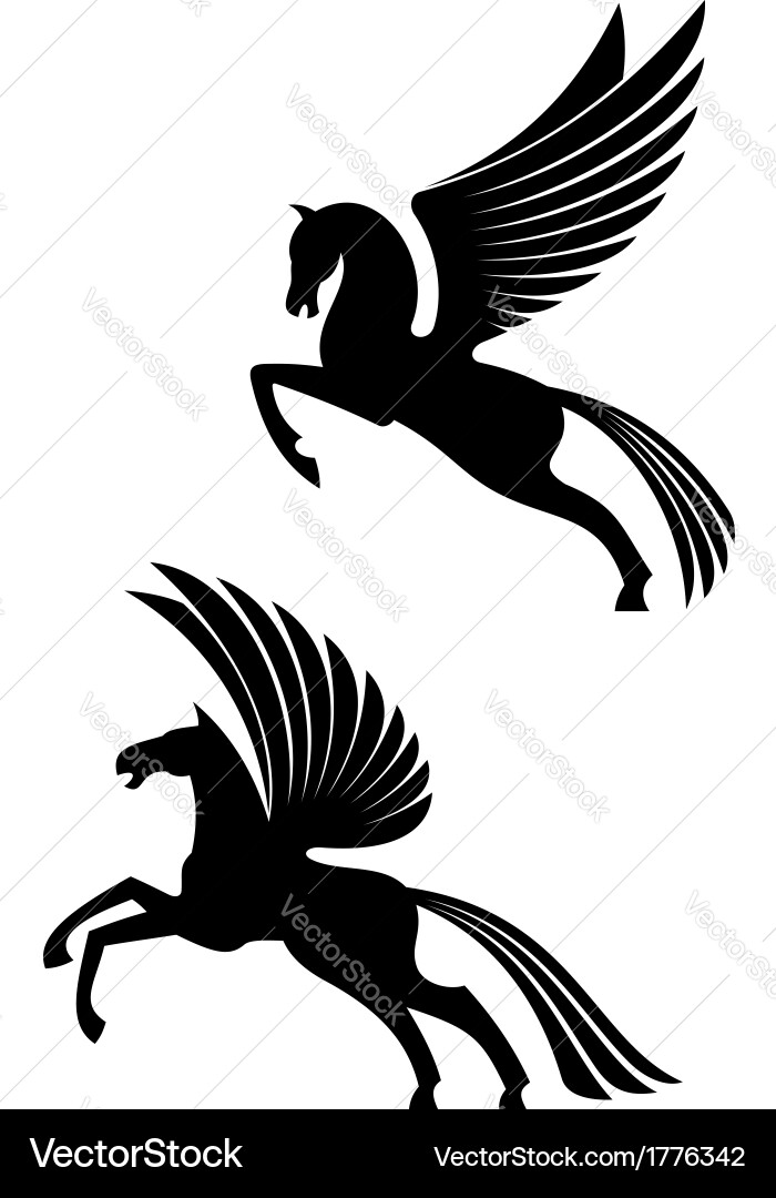 Pegasus Outline Vector Images (over 1,000)