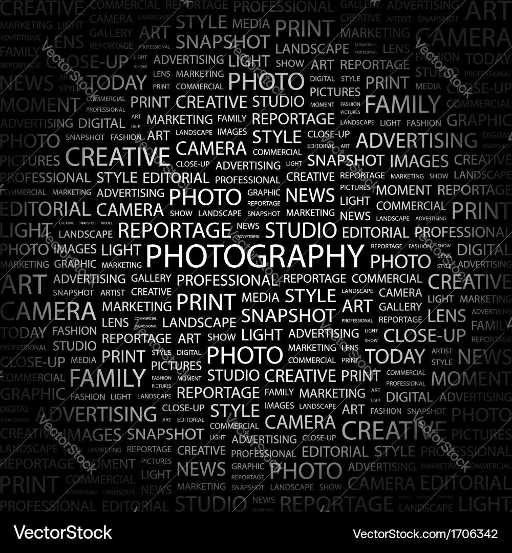 Photography Royalty Free Vector Image - VectorStock