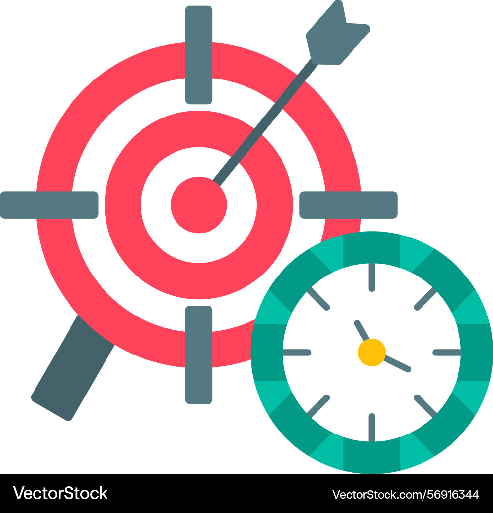 Goals icon Royalty Free Vector Image - VectorStock