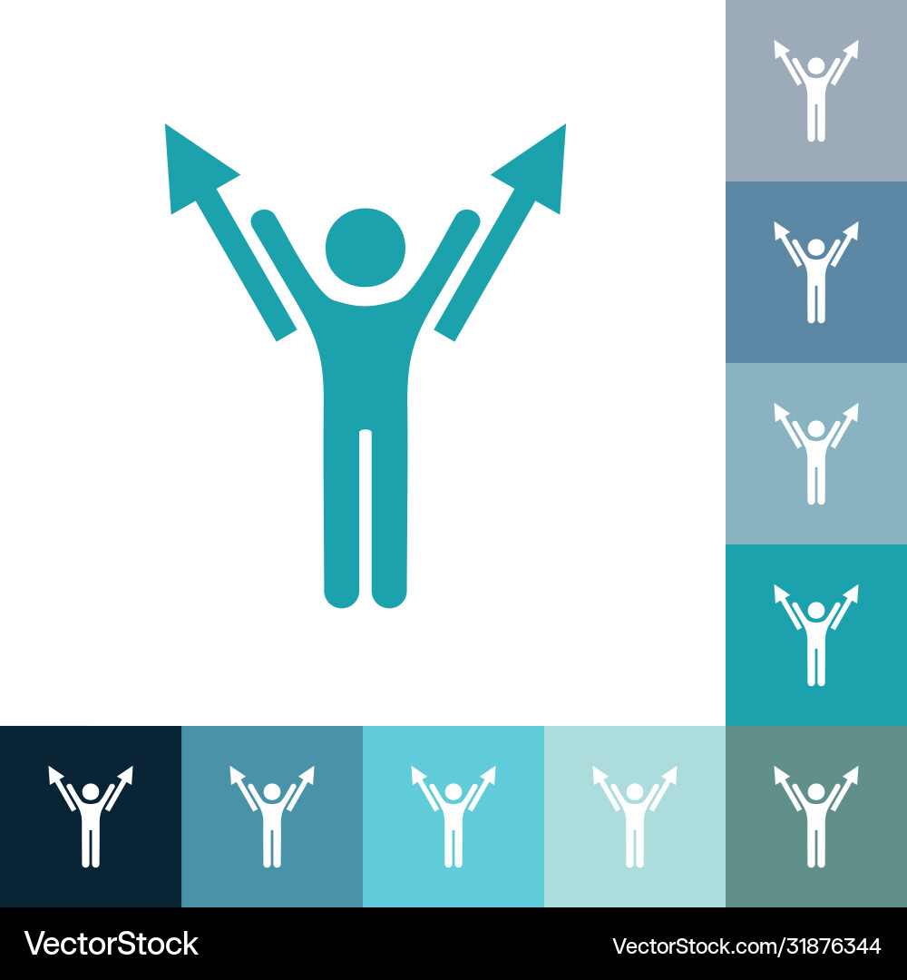 Stick figure a man Royalty Free Vector Image - VectorStock