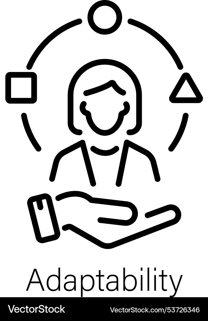 Adaptability Royalty Free Vector Image - VectorStock