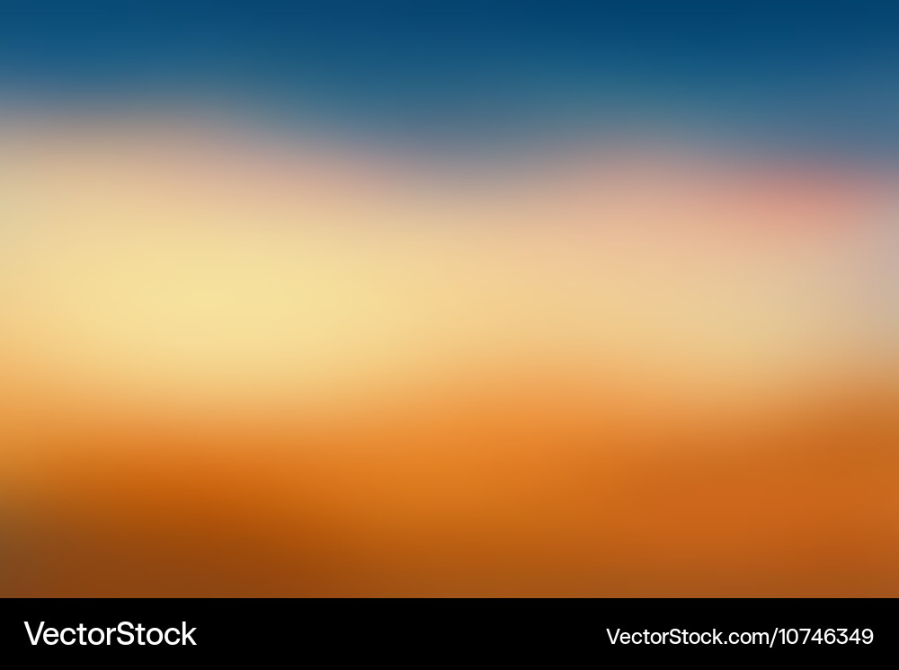 Orange and Blue Gradient Background Royalty Free Vector