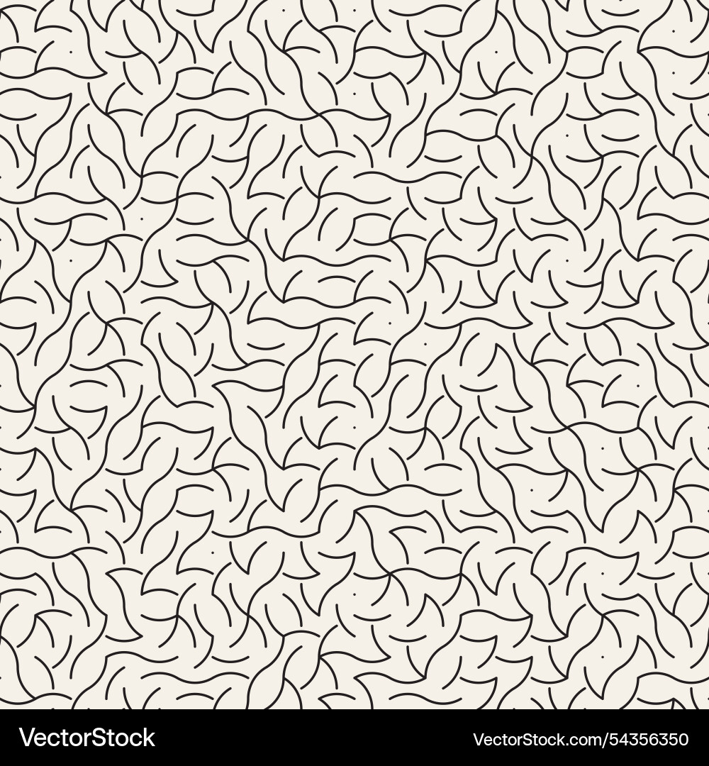 Seamless pattern repeating geometric elements Vector Image