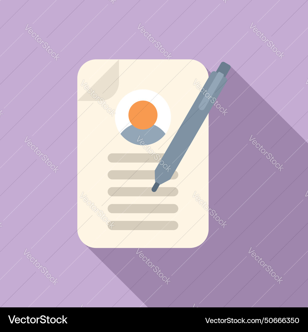Sign in new profile icon flat online Royalty Free Vector