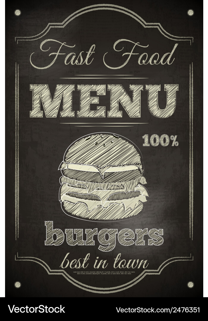 Burger menu Royalty Free Vector Image - VectorStock