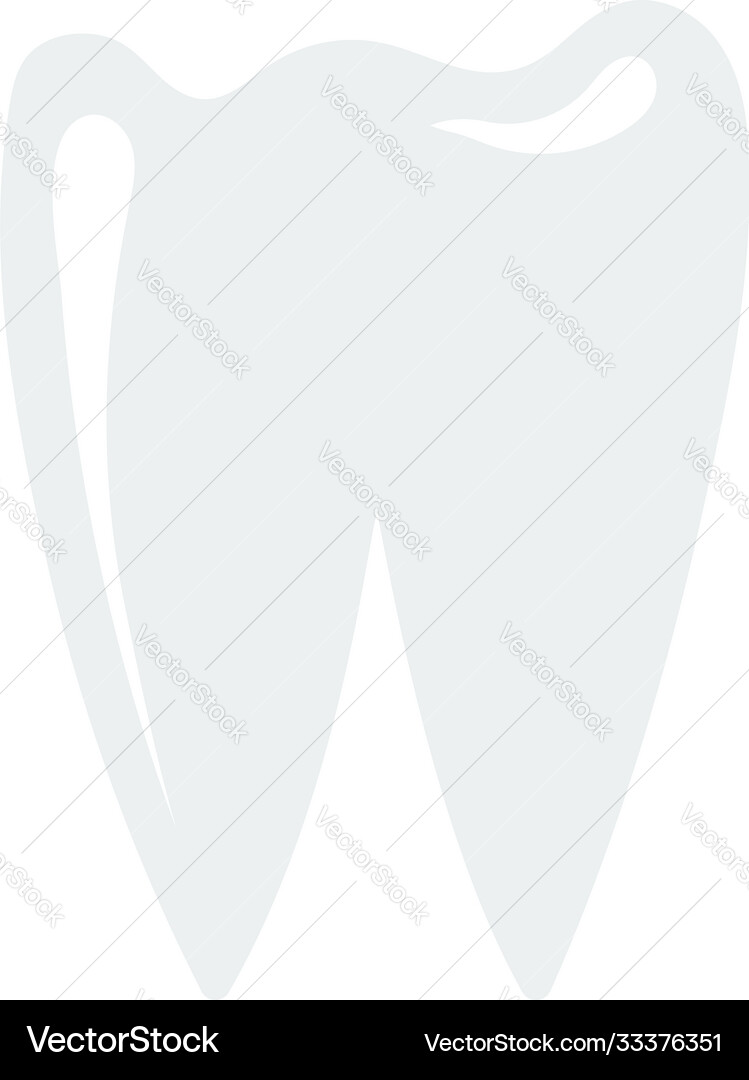 Zahn Icon Lizenzfreies Vektorbild - VectorStock