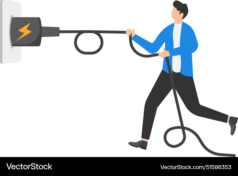 Electricity saving ecology awareness or reduce el Vector Image