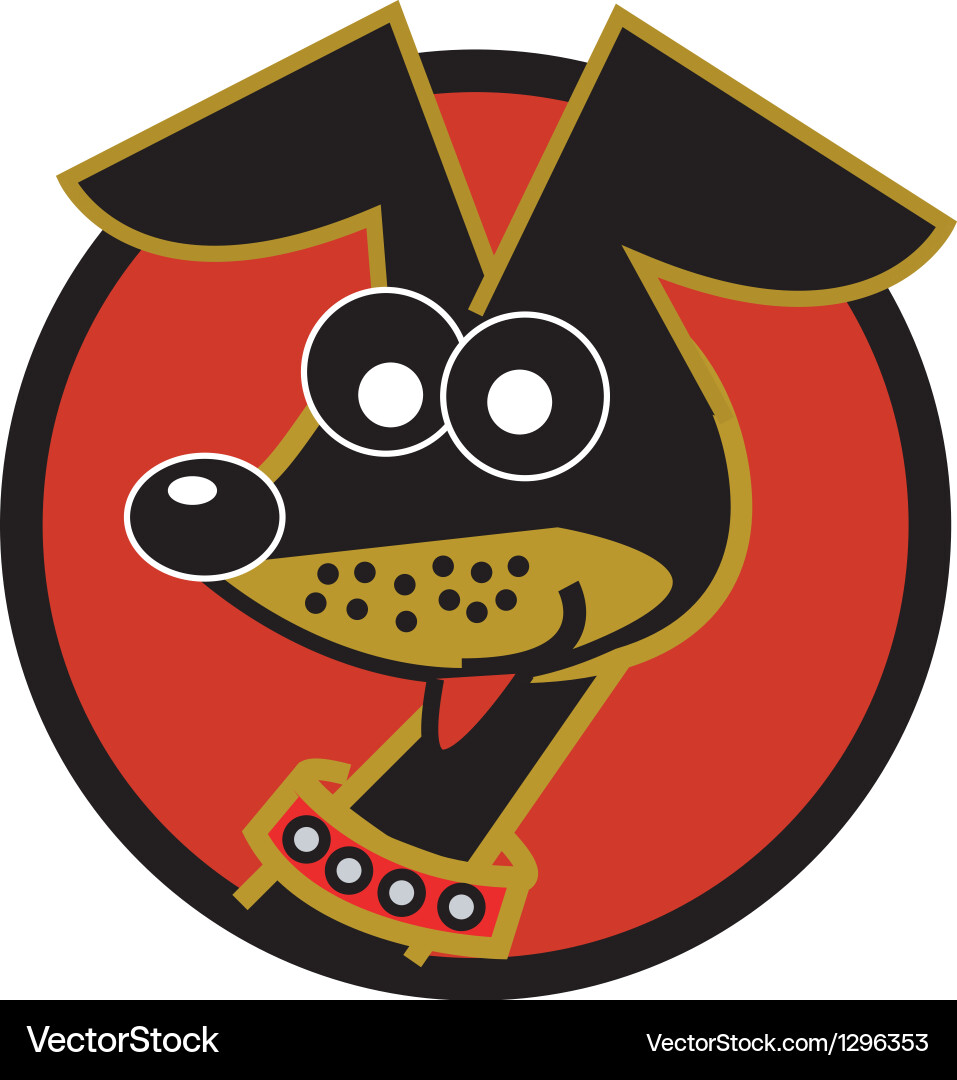 Small dog Royalty Free Vector Image - VectorStock