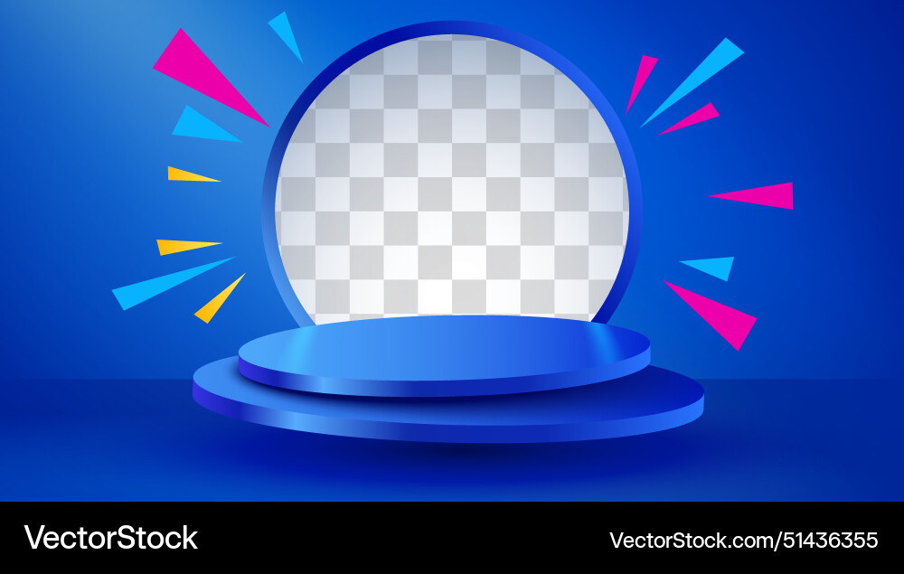 Abstract scene background product presentation Vector Image