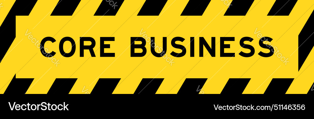 Yellow and black color with line striped label Vector Image