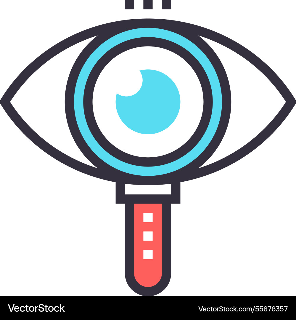 Search process Royalty Free Vector Image - VectorStock