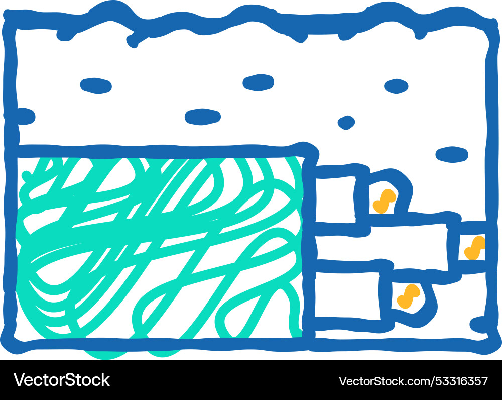 Underground cable icon doodle – Royalty-Free Vector | VectorStock