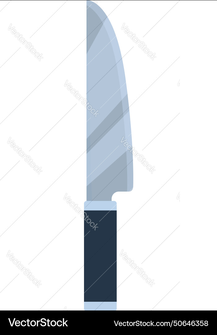 Fishing knife tool for fish icon cartoon Vector Image