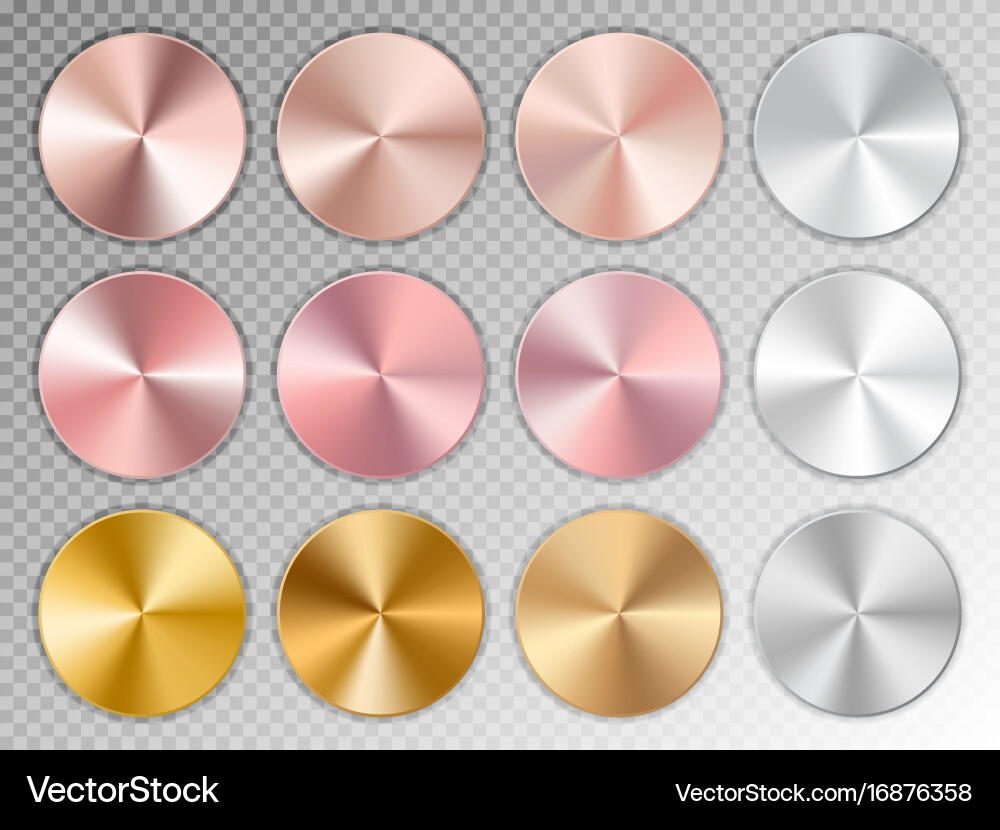 Golden conical gradients Royalty Free Vector Image