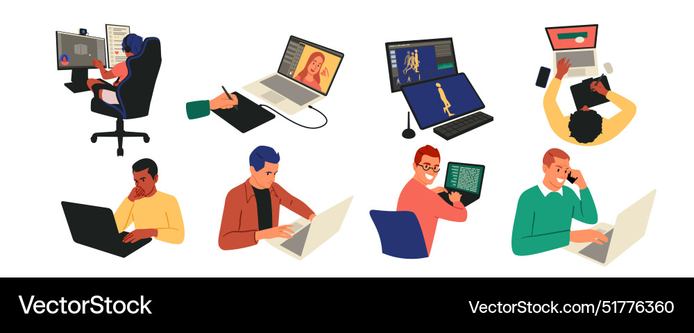 Design programming ux ui app web data startup Vector Image Design programming ux ui app web data startup Vector Image