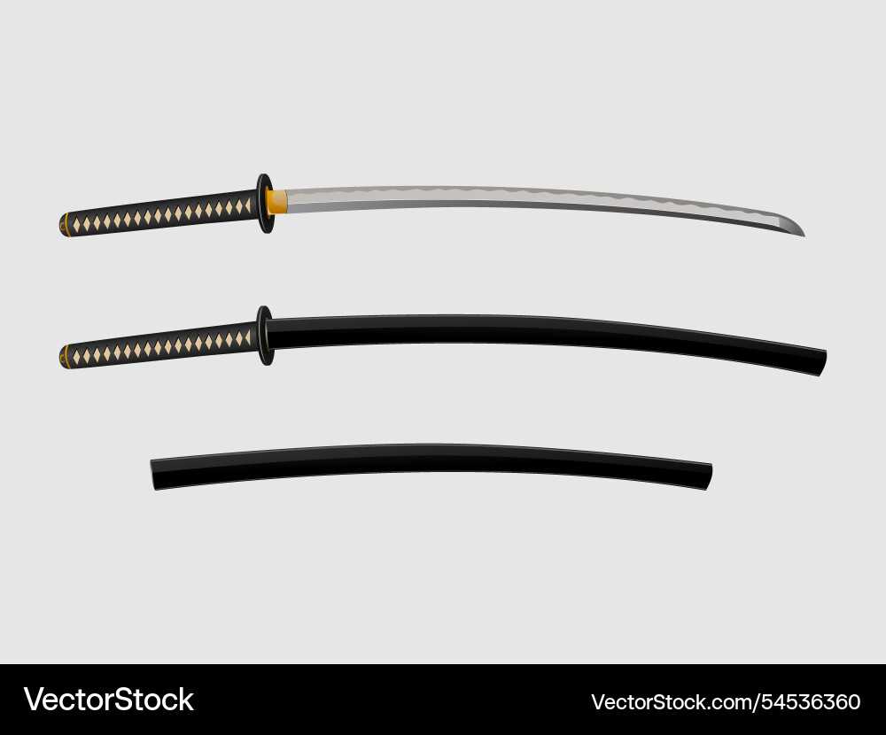 Katana Royalty Free Vector Image - VectorStock
