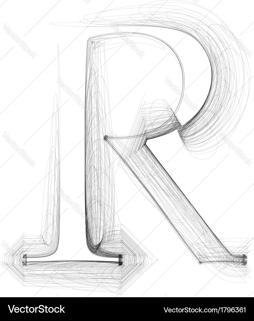 Doodle Letter R Vector Images (over 290)