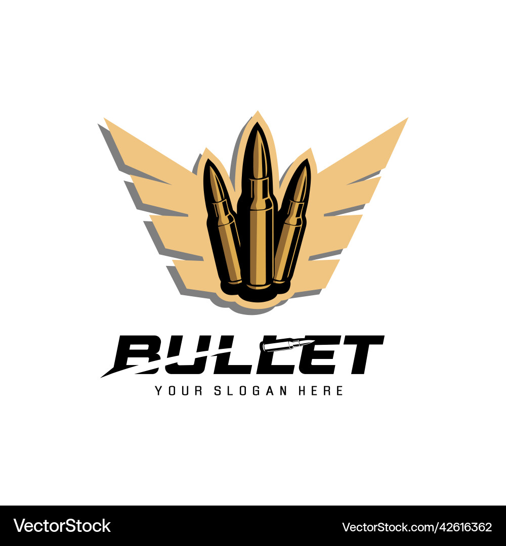 Bullet logo Royalty Free Vector Image - VectorStock