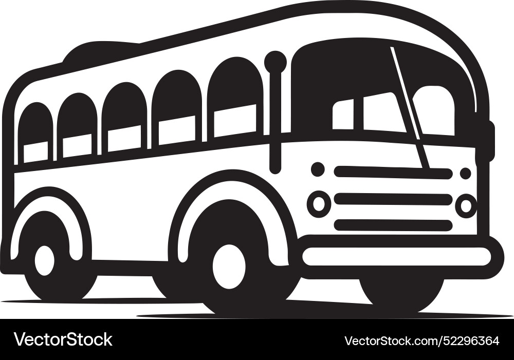 Cityscape transit tales detailed bus Royalty Free Vector