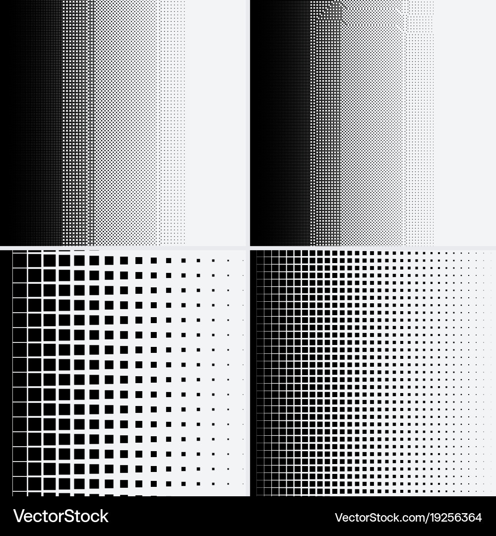 Halftone dots on white background Royalty Free Vector Image