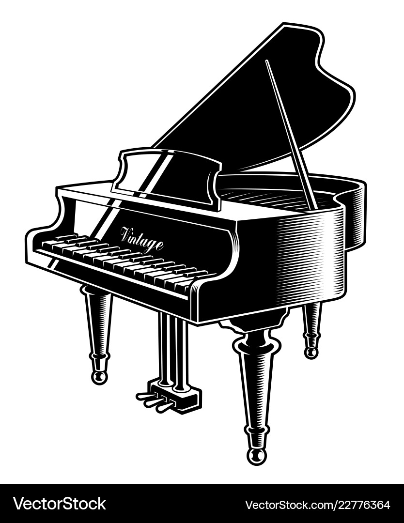 Piano Royalty Free Vector Image - VectorStock