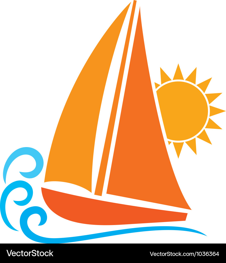 Sailboat Royalty Free Vector Image - VectorStock