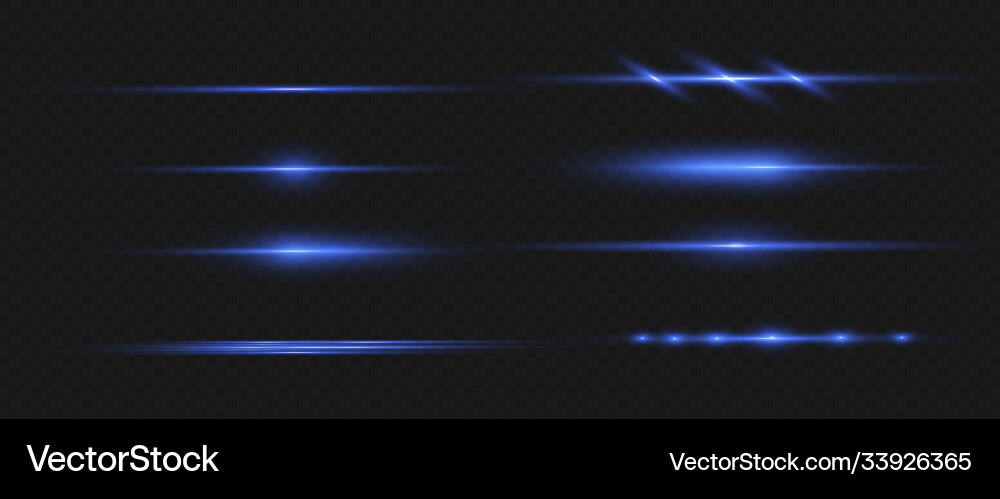 Blue horizontal line Royalty Free Vector Image