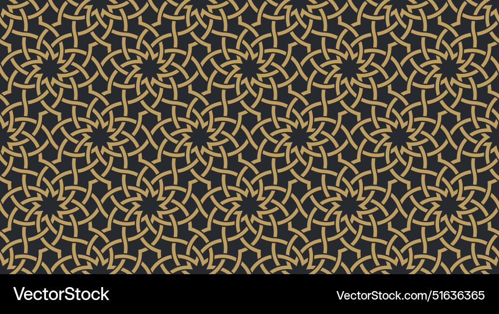 Seamless geometric pattern in authentic arabian Vector Image