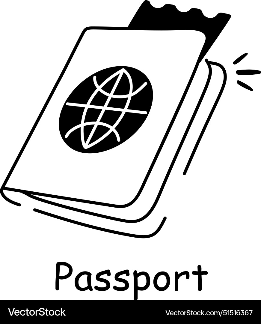 Passport Royalty Free Vector Image - VectorStock