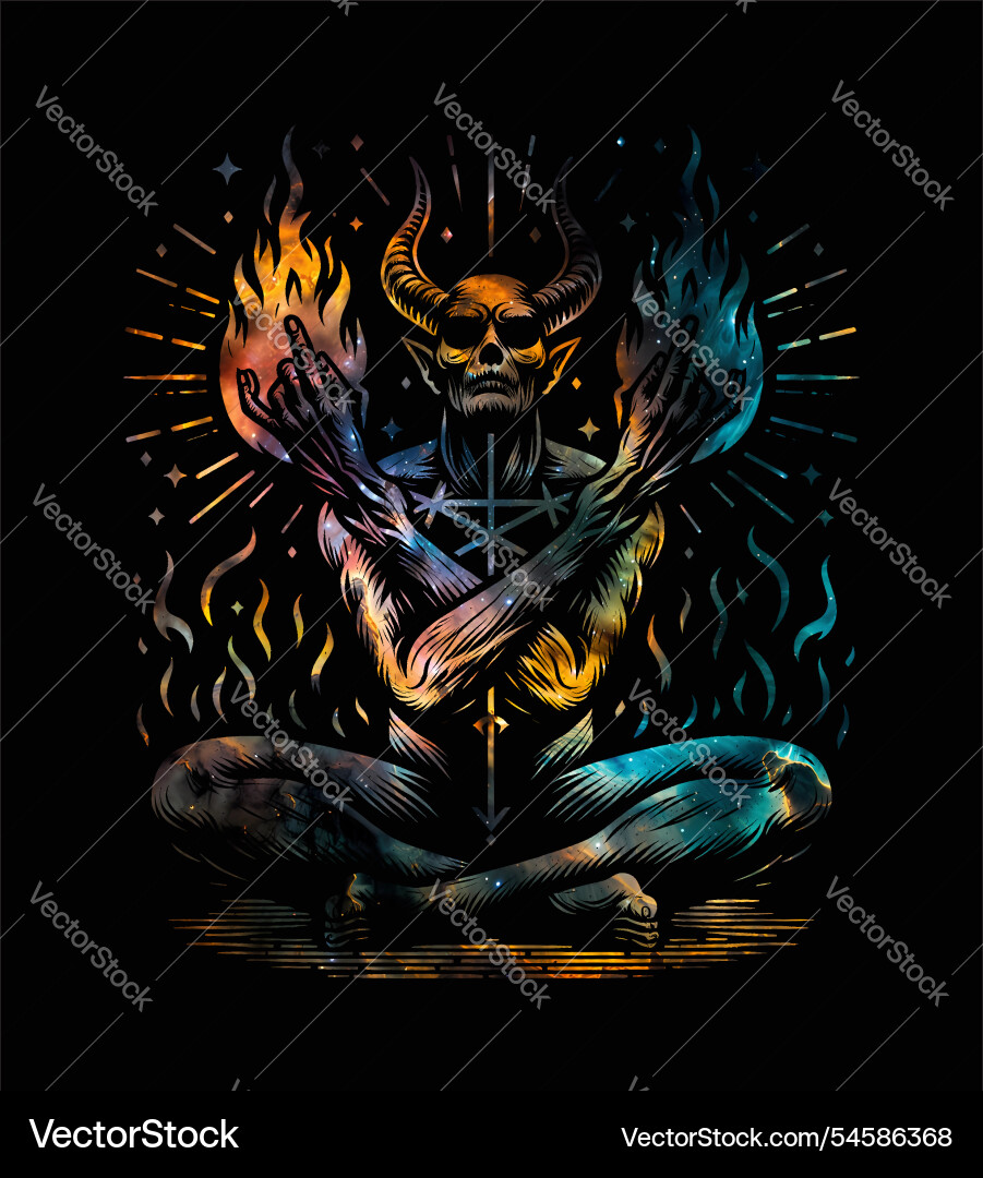 Satanic Tattoo Vector Images (over 3,600)