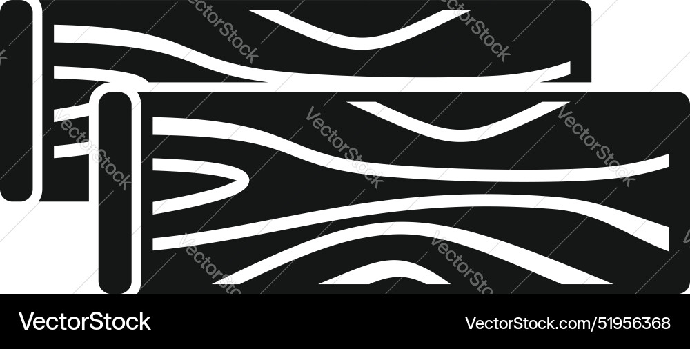 Wood material showing natural texture pattern icon