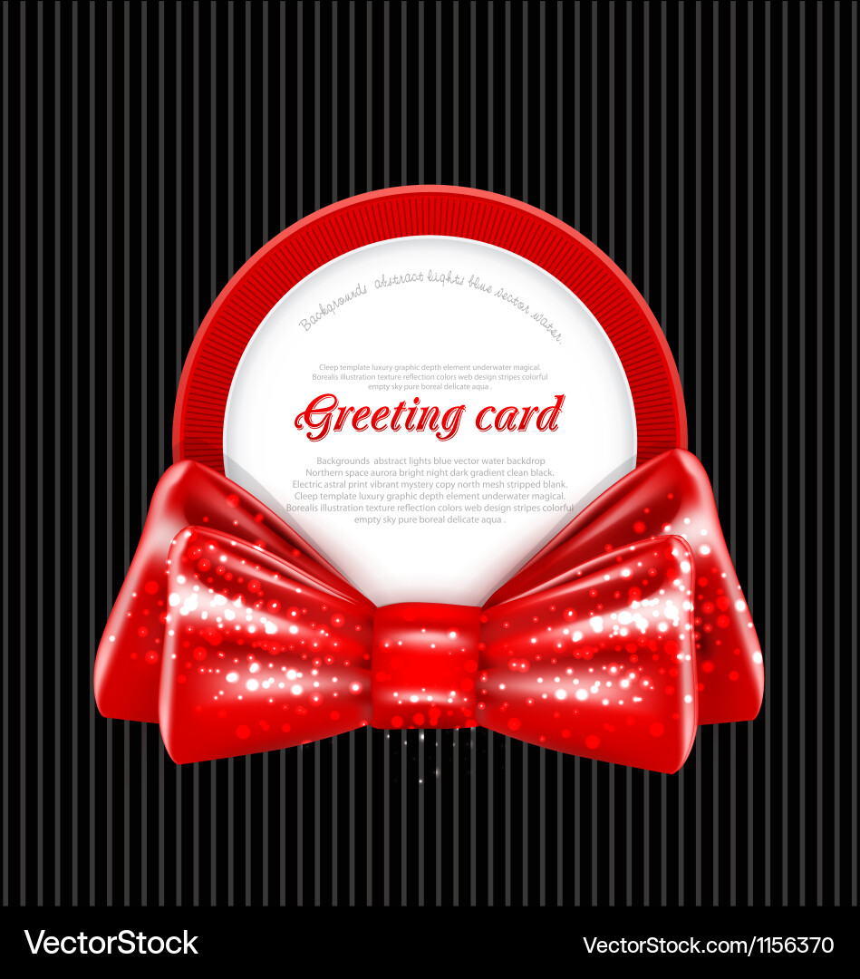 Congratulation red background Royalty Free Vector Image