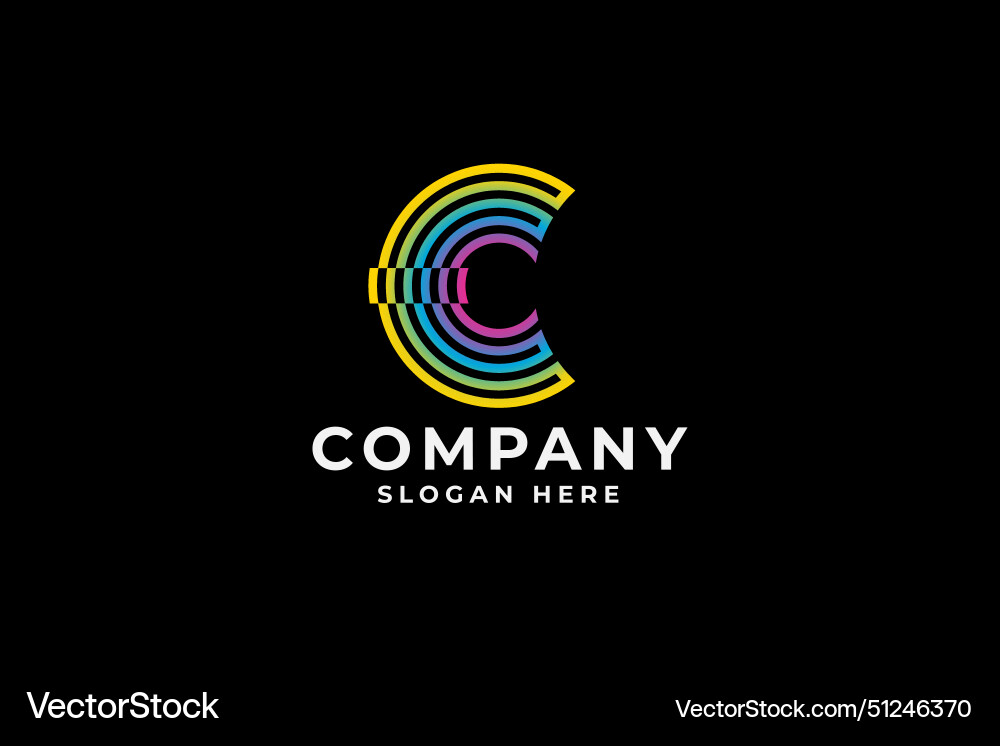Logo company Royalty Free Vector Image - VectorStock