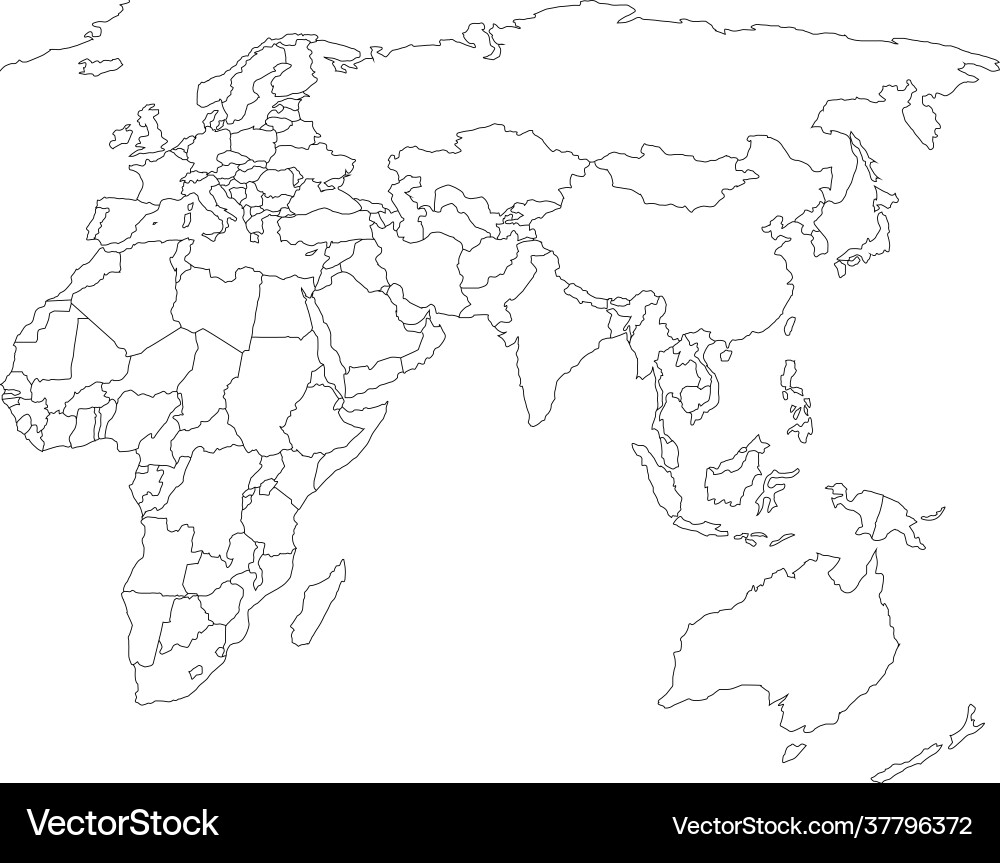 Mapa mundial Royalty Free Vector Image - VectorStock