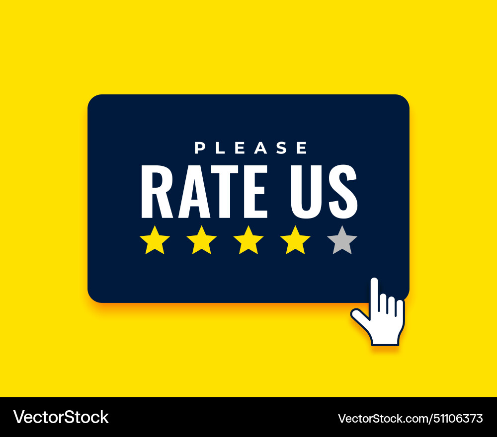 Please rate us background for customer care survey