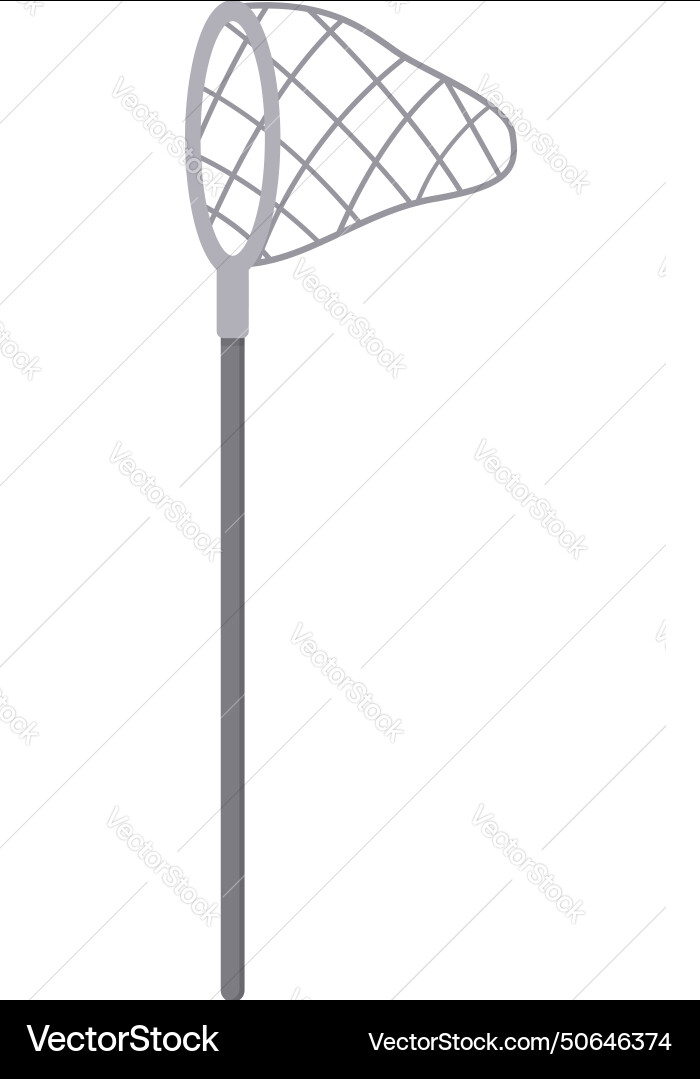 Catch net stick icon cartoon marine Royalty Free Vector